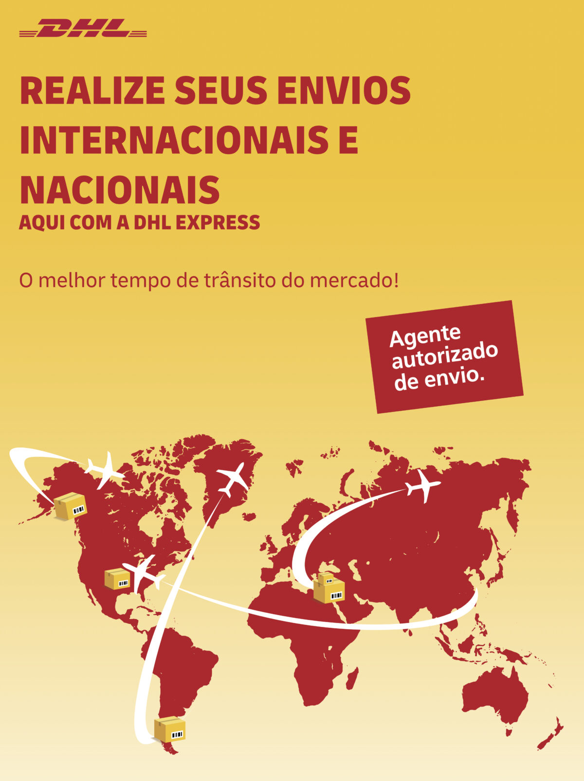 Agente autorizado DHL - Chip internacional simfinity